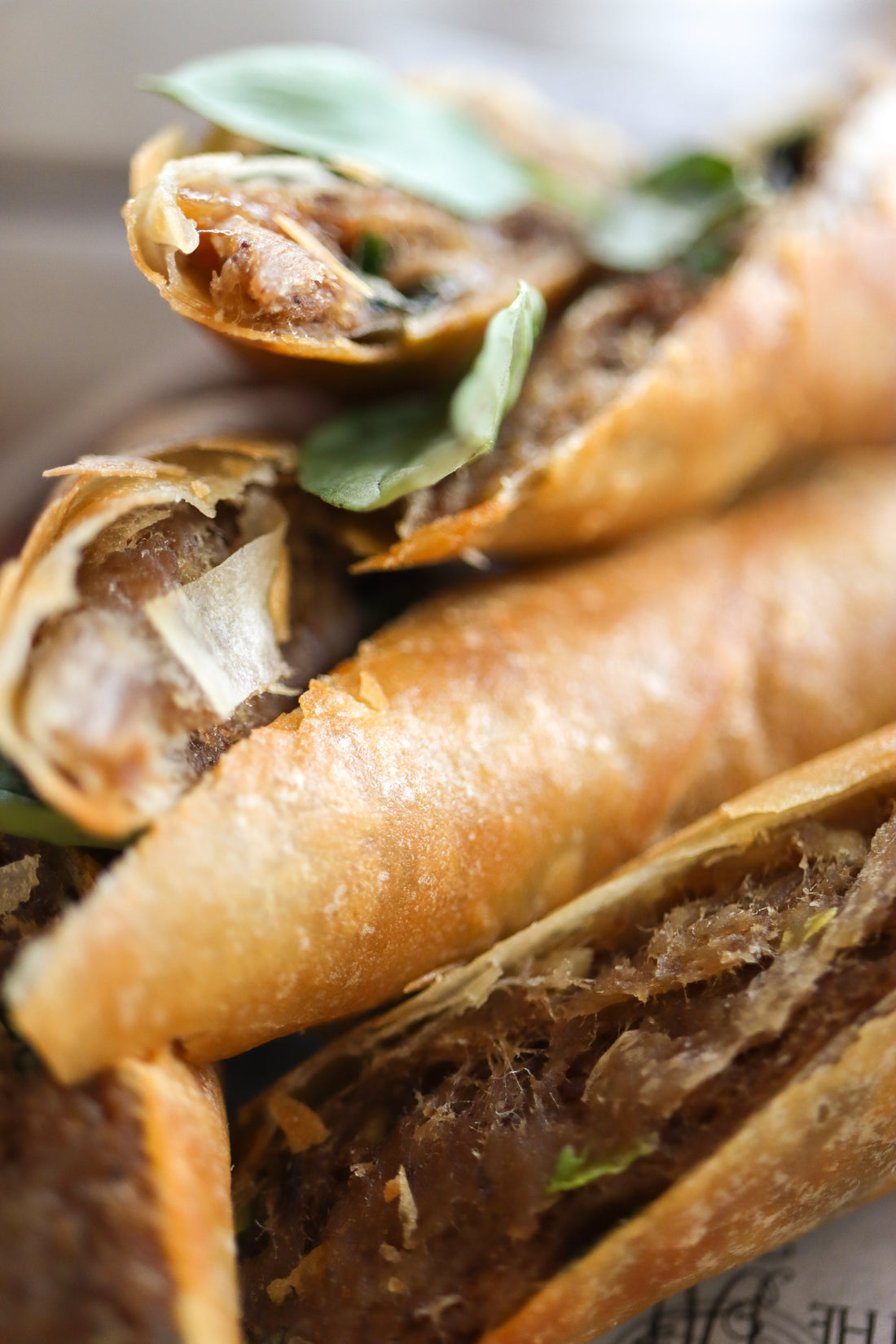 Angus Beef Fried Spring Rolls Party Tray (8-10 pax) – The Fat Cow Group