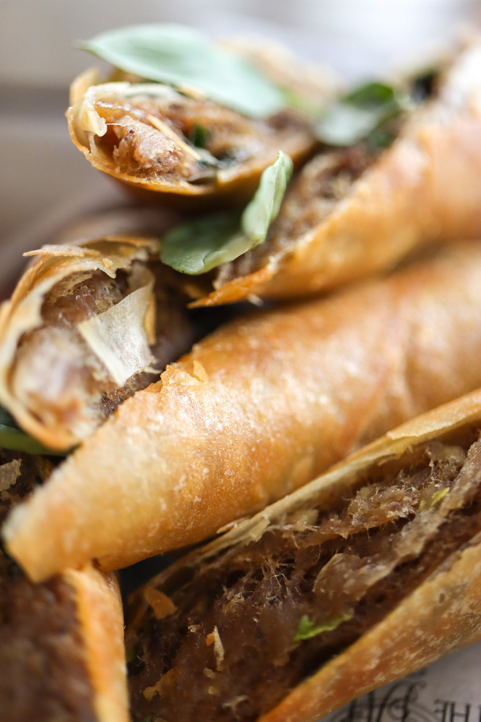 Angus Beef Fried Spring Rolls Party Tray (8-10 pax) – The Fat Cow Group